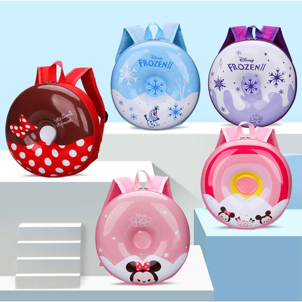 Jual Naomi - Tas Donut Shell Kids Back Pack - Tas Ransel Bulat Anak ...