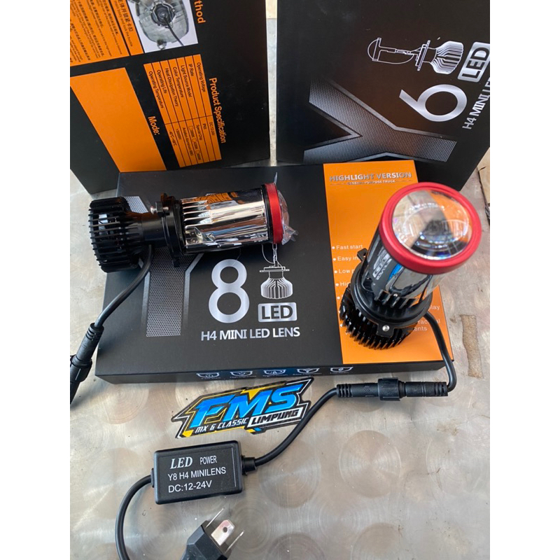 Jual biled mini h4 Y8 | Shopee Indonesia