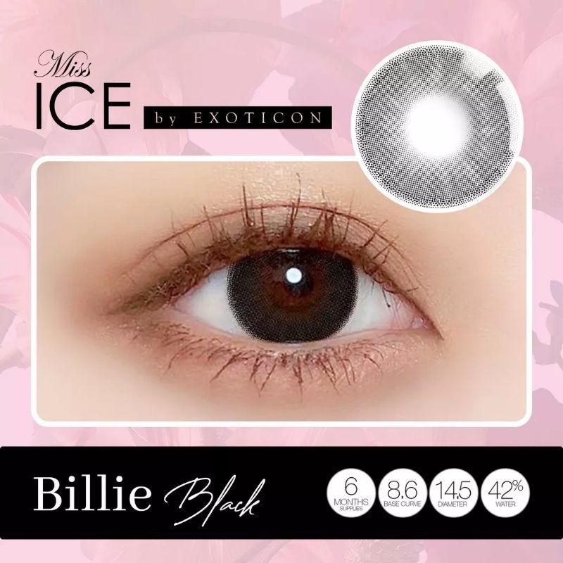 Jual soflen MISS ICE BILLIE BLACK NORMAL sd -10.00 | Shopee Indonesia