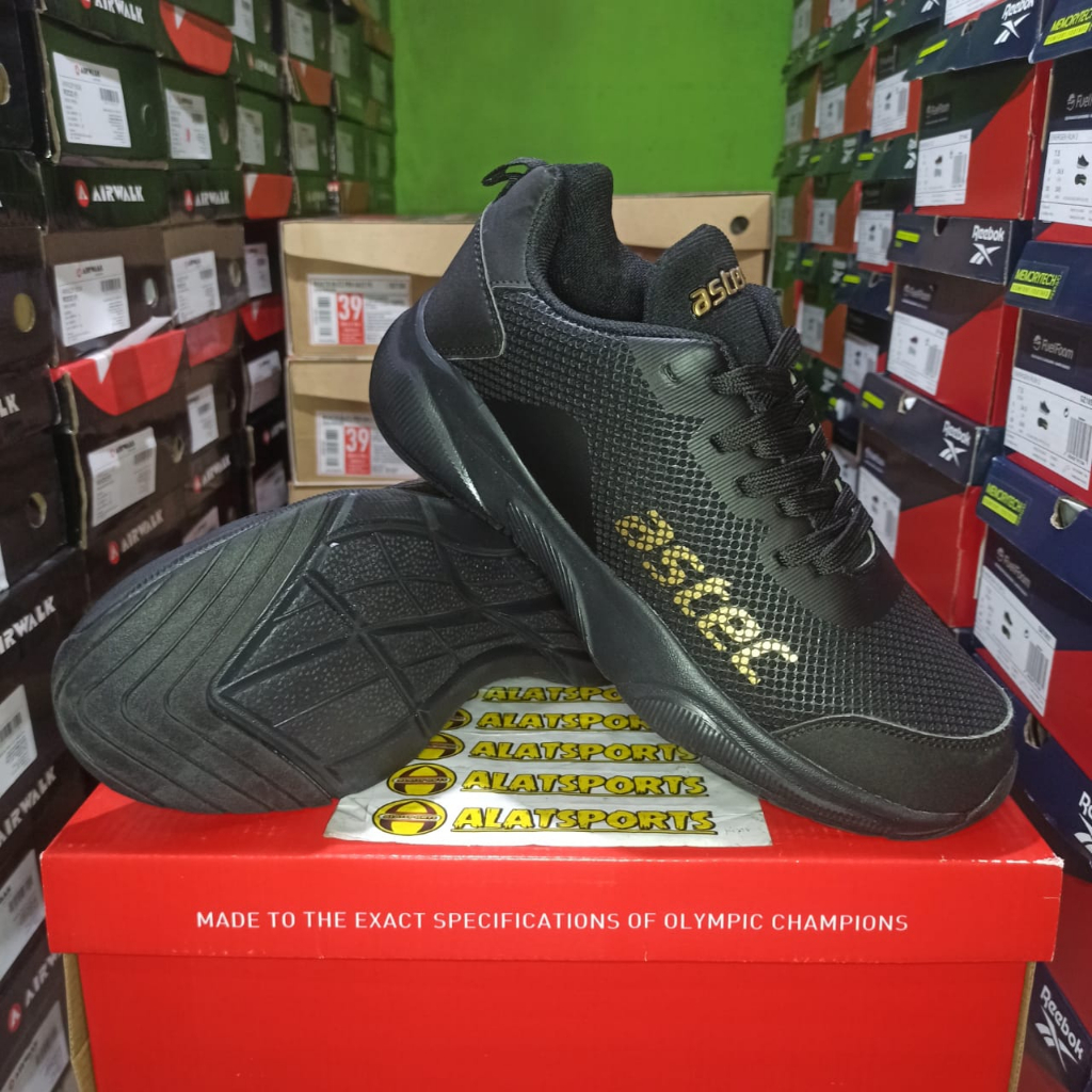 Jual Astec Golden Running ASCFWM2FR1BL Sepatu Running Sneaker Pria ...