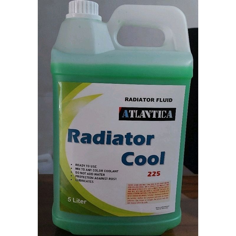 Jual Air Radiator Coolant 5 liter ATLANTICA Hijau Merah Green Pendingin ...