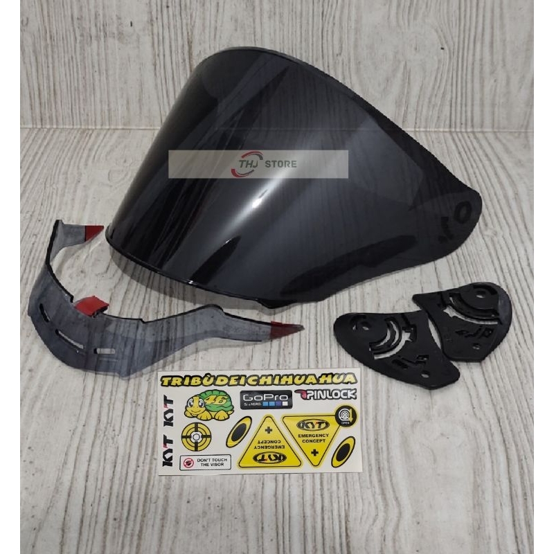 Jual Kaca Helm KYT Galaxi Visor open venom FLAT kyt Galaxi (visor ...