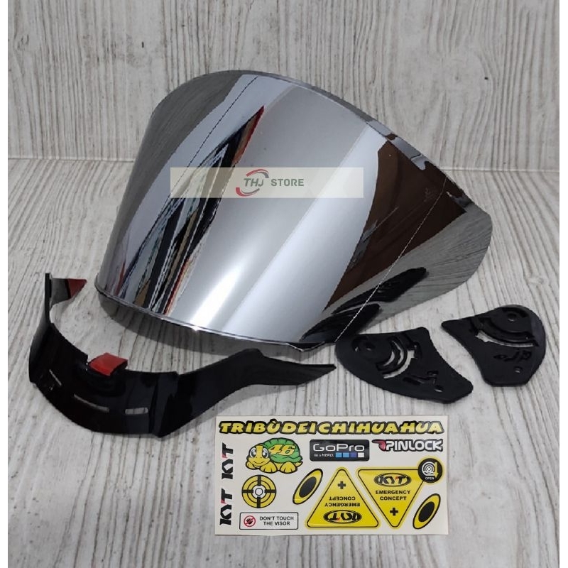 Jual Kaca Helm KYT Galaxi Visor open venom FLAT kyt Galaxi (visor ...