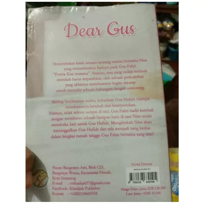 Jual Novel Dear Gus | Shopee Indonesia