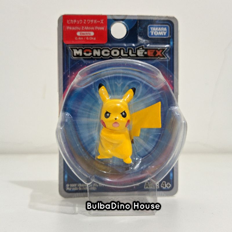Jual Takara Tomy Moncolle-EX Pokemon Sun & Moon Alola Gen 7 Figure : Pikachu Z-Move Pose ...