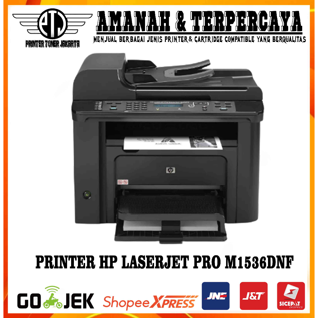 Jual Printer HP Laserjet pro M1536dnf mfp (Bolak-balik Otomatis) | Shopee Indonesia