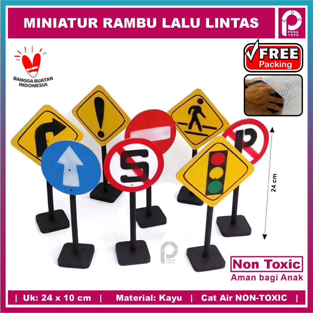 Jual Peraga Rambu Lalu Lintas Isi 8 Rambu | Shopee Indonesia