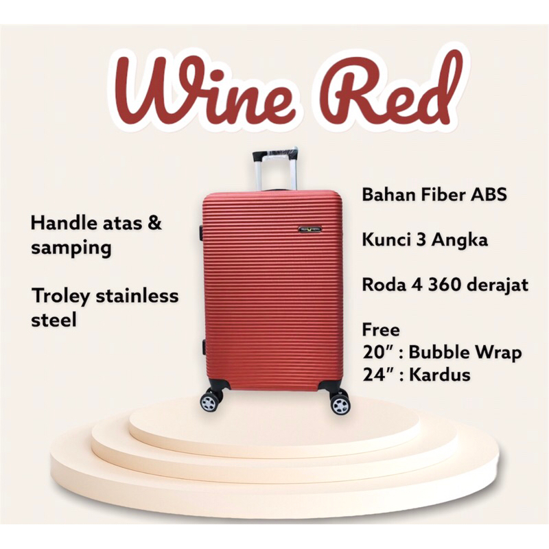 Jual Koper Polo size 20 inch Tahan Banting Muat masuk kabin | Shopee ...