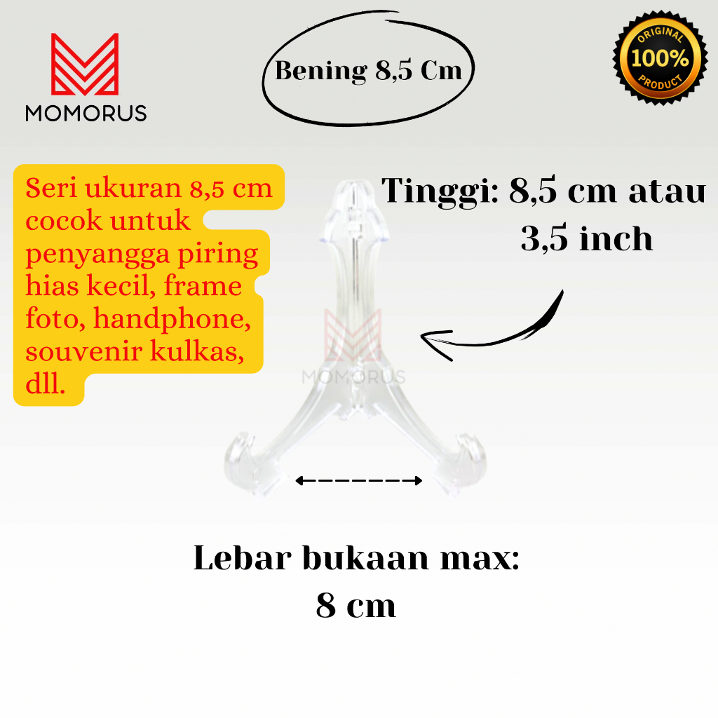 Jual Kaki Frame Segitiga Stand Holder Piring Hias Koin Kuno Dudukan ...