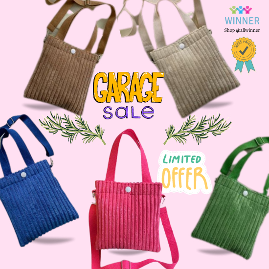 Jual TAS CORDUROY MINI SELEMPANG JINJING BLUDRU KOREA KEKINIAN TREND ...
