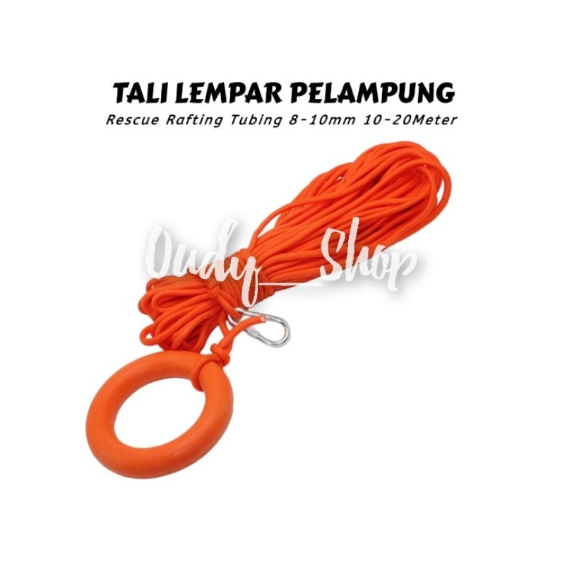 Jual Tali Lempar Pelampung Perahu Rescue Rope Rafting Tubing Survival ...