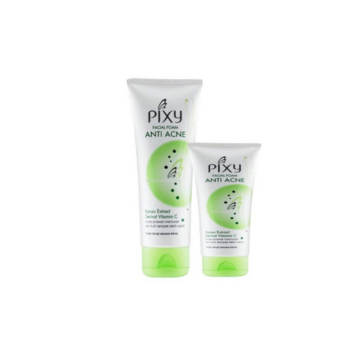 Jual PIXY Facial Foam Anti Acne 40gr/100gr | Shopee Indonesia