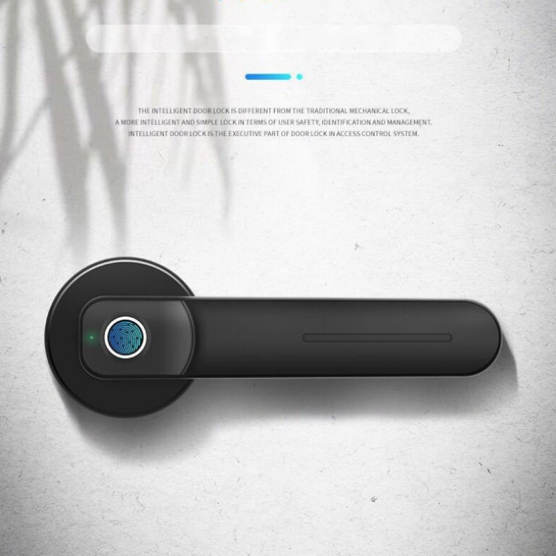 Jual Kunci Pintu Rumah Elektronik Fingerprint Handle / Kunci Pintu ...