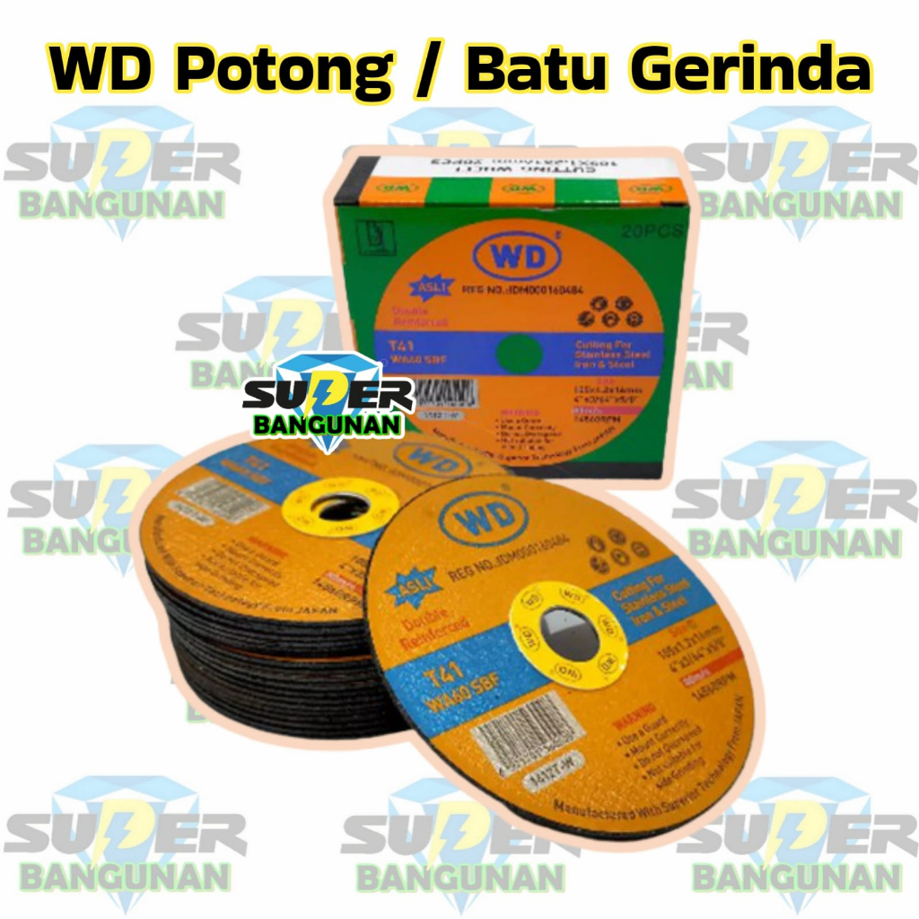 Jual Mata Gerinda Potong / WD Gurinda potong (cutting wheels/batu ...