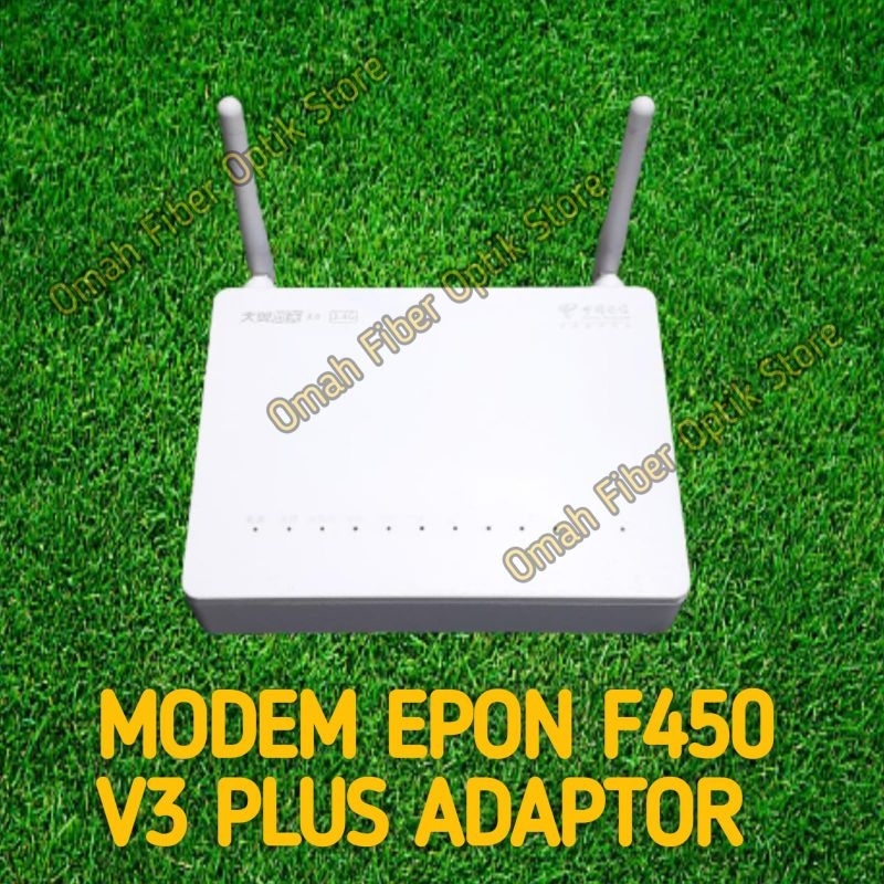 Jual MODEM ZTE EPON F450 V3 SECOND PLUS ADAPTOR | Shopee Indonesia