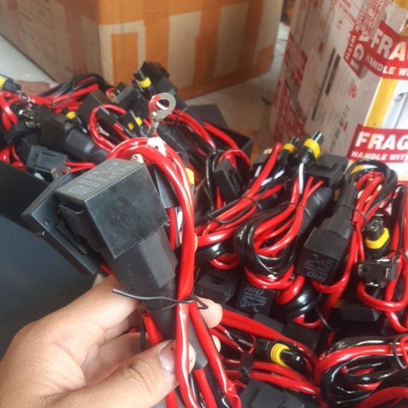 Jual RELAY SET FOR H4 HID DAN BILED PNP | Shopee Indonesia
