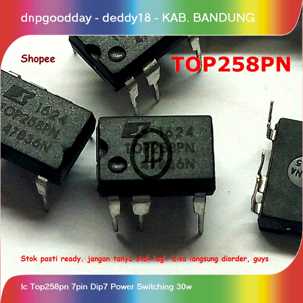 Jual Ic Top258pn 7pin Dip7 Power Switching 30w | Shopee Indonesia