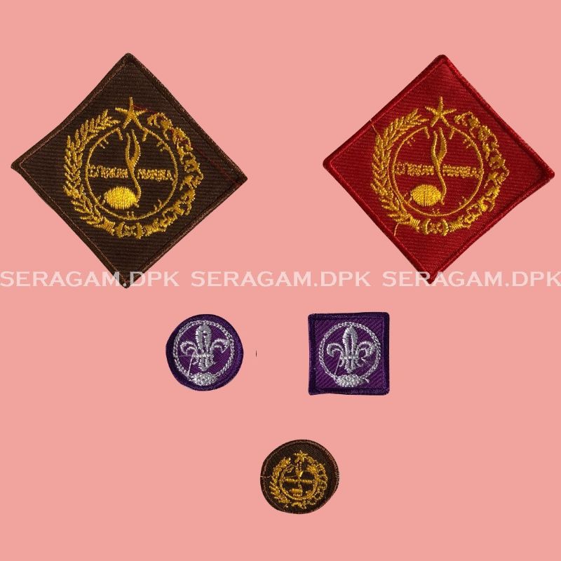 Jual Bed Pandu Dunia Pramuka (Atribut) Untuk Siaga, Penggalang, Penegak ...