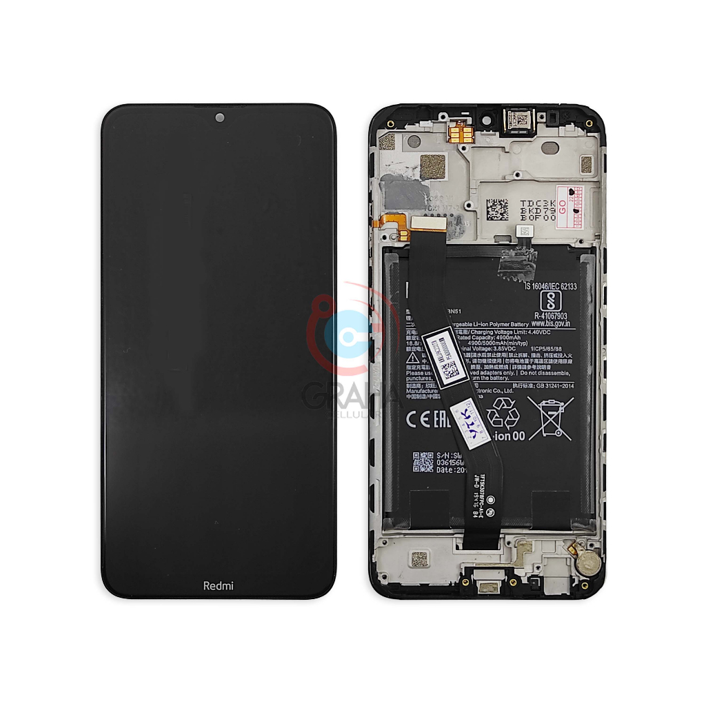 Jual LCD XIAOMI REDMI 8 / 8A FULLSET TOUCHSCREEN + FRAME + BATERAI ...