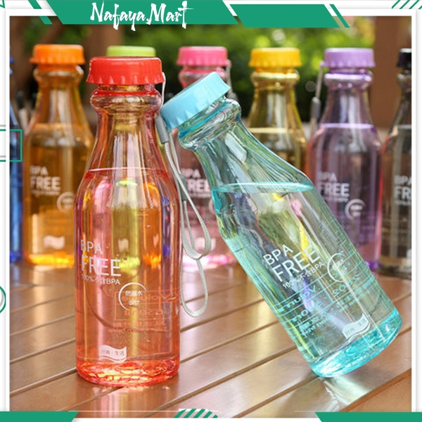 Jual BOTOL MINUM MODEL SODA / MY BOTTLE SpriteTransparantBPAFree500ml ...
