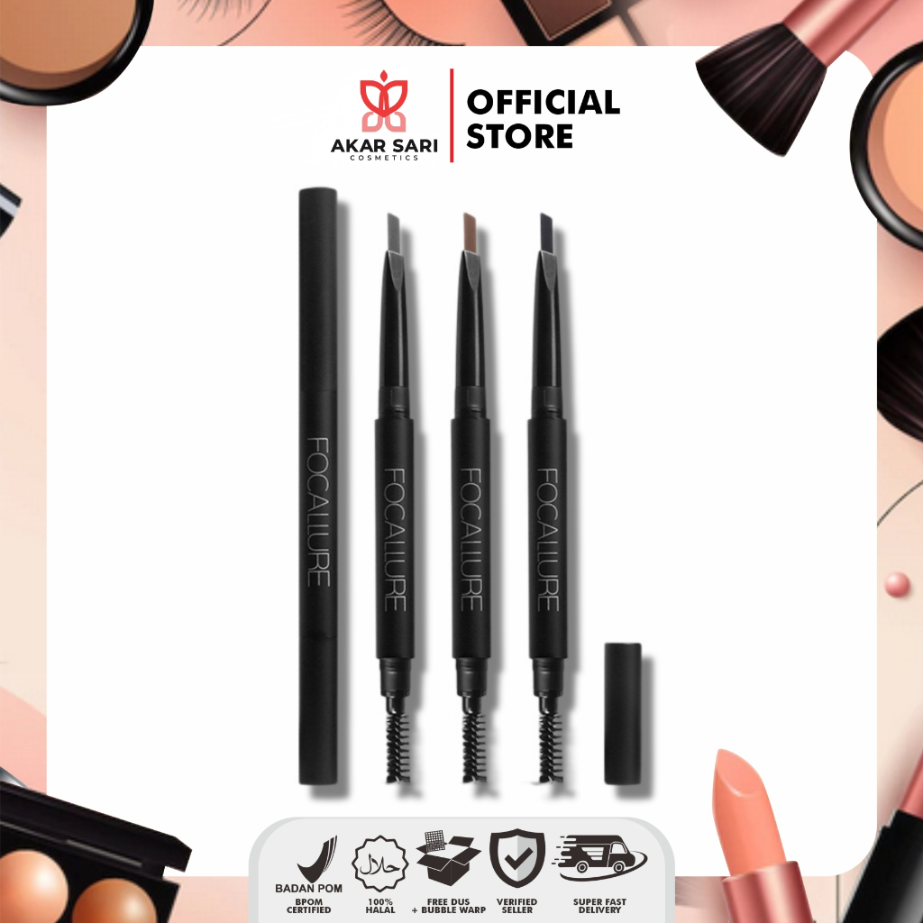 Jual FOCALLURE AUTO BROWS PEN - Pensil Alis Otomatis - FA18 | Shopee Indonesia