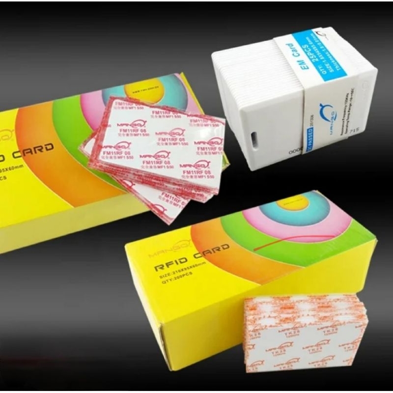 Jual Mango Card RFID 125Khz / Mango Card RFID 13.56Mhz / Kartu RFID 125 ...