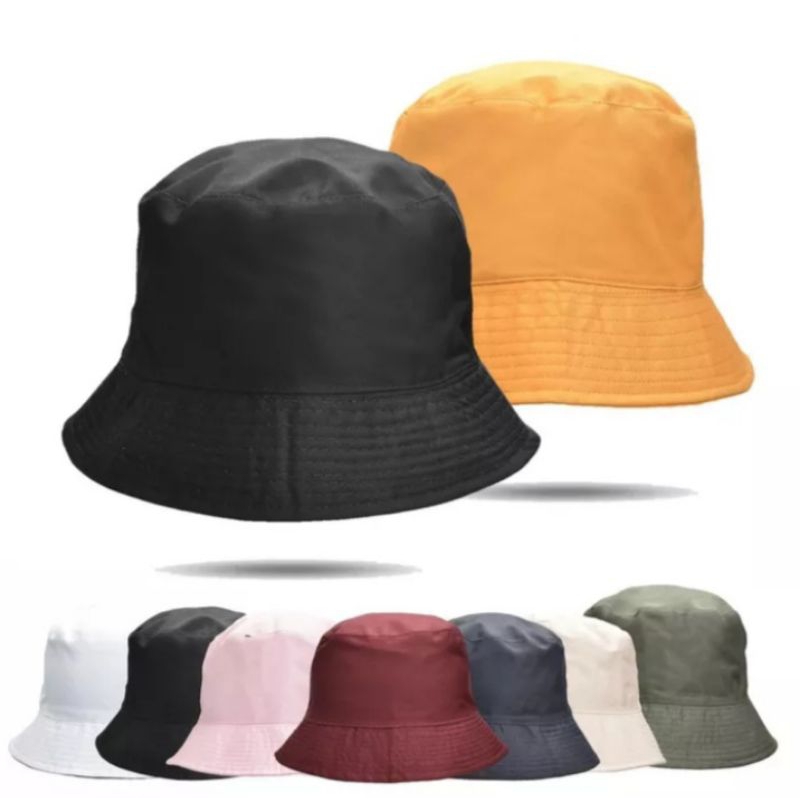 Jual TOPI BUCKET HAT TOPI TRENDY TOPI RIMBA TOPI FASHION PRIA WANITA ...