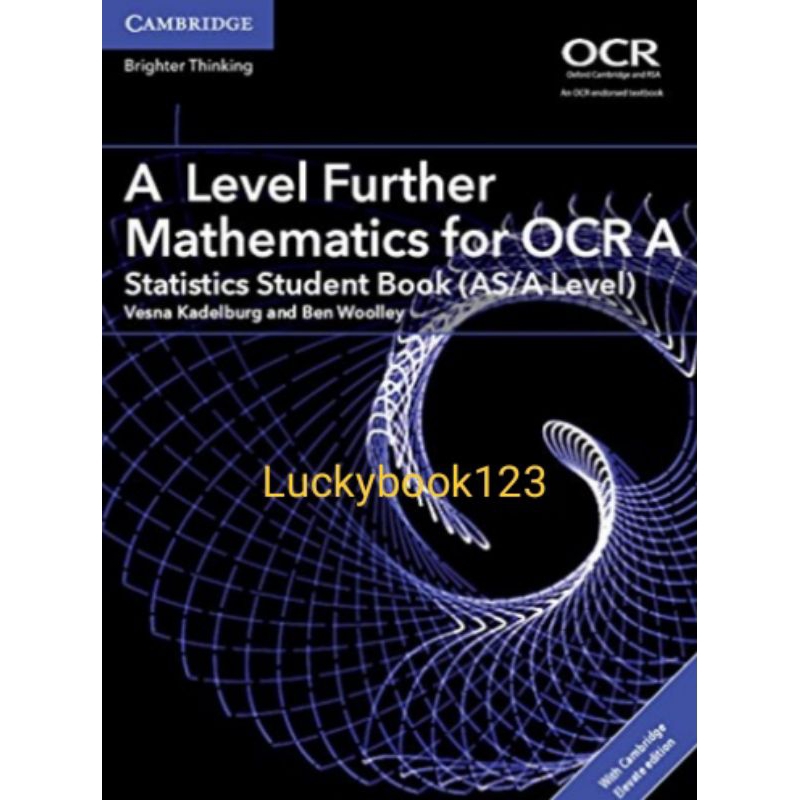 Jual Buku A Level Further Mathematics for OCR A: Statistics Student Book AS/A Level | Shopee ...