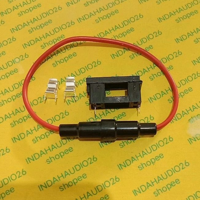 Jual FUSE HOLDER pcb kabel plastik soket fuse rumah sekring socket ...