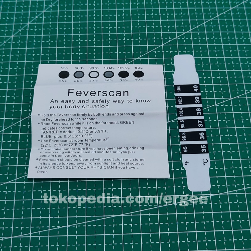 Jual STIKER TERMOMETER / THERMOMETER TEMPEL / STIKER SUHU TEMPEL ...