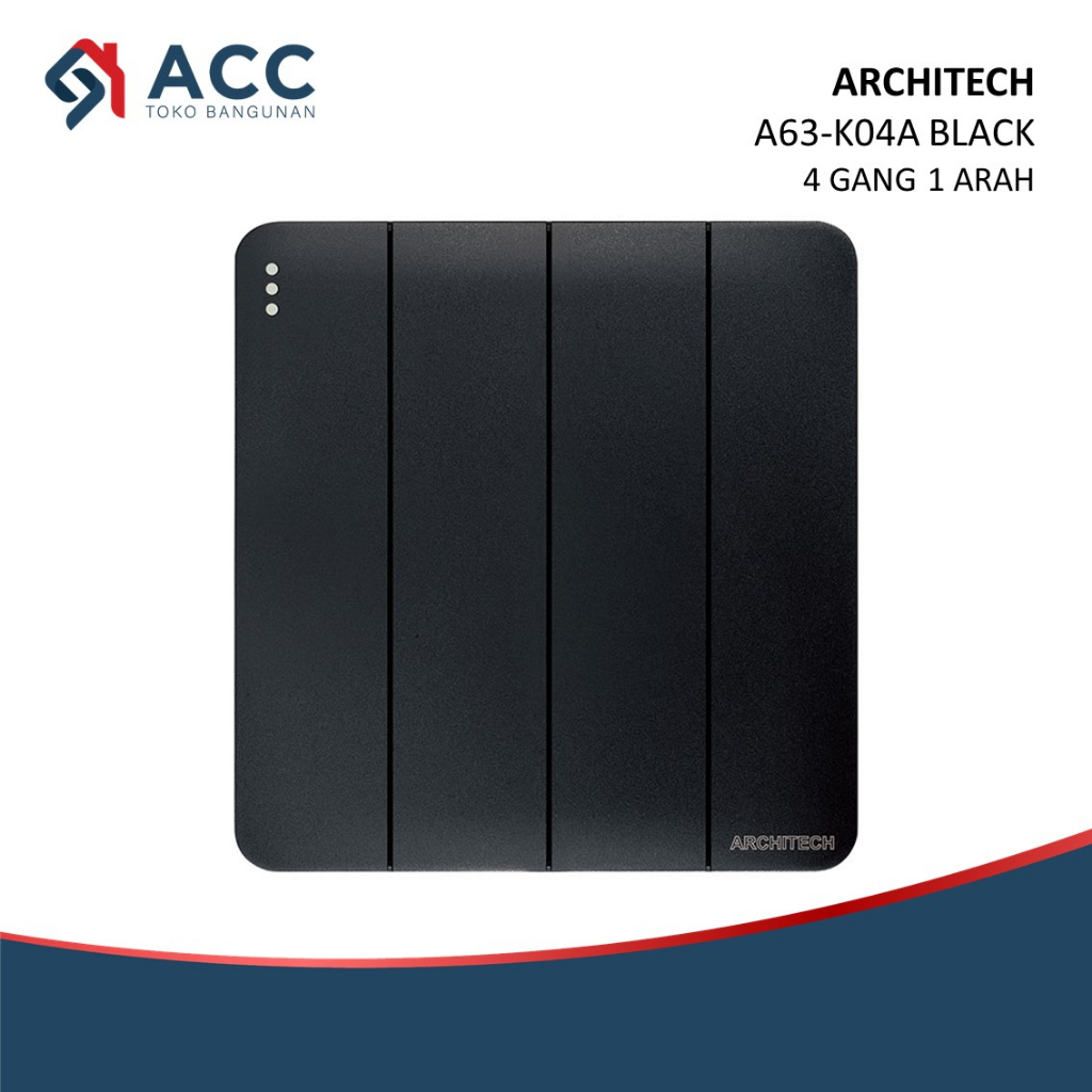 Jual ARCHITECH INFINITY A63 BLACK SAKLAR STOP KONTAK FRAME | Shopee ...