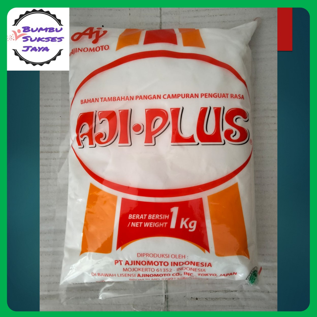 Jual ajiplus ajinomoto 1 kg | Shopee Indonesia