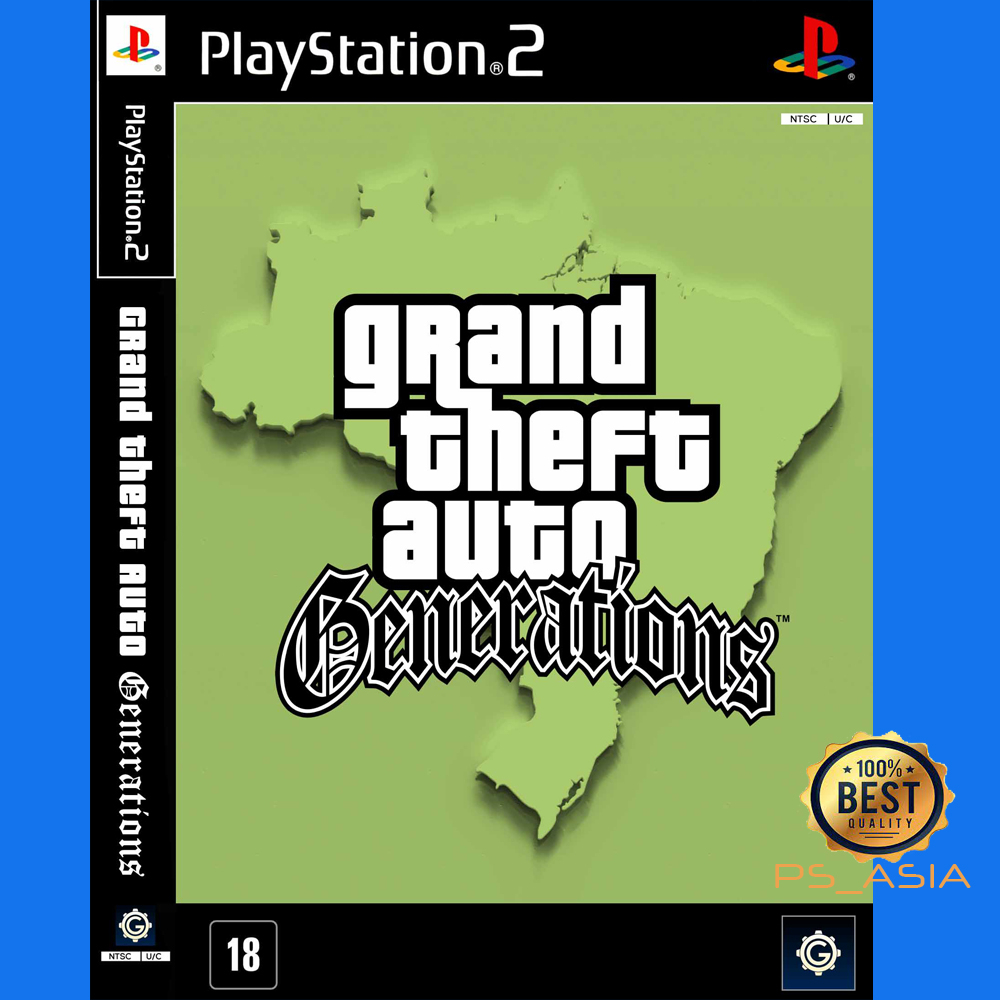 Jual Kaset PS 2 GTA Generations Grand Theft Auto PS2 | Shopee Indonesia