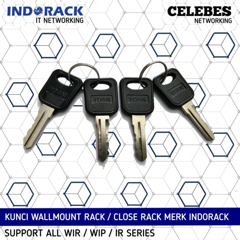 Jual Kunci Wallmount Rack / Close Rack Server Key WIR WIP IR SERIES ...