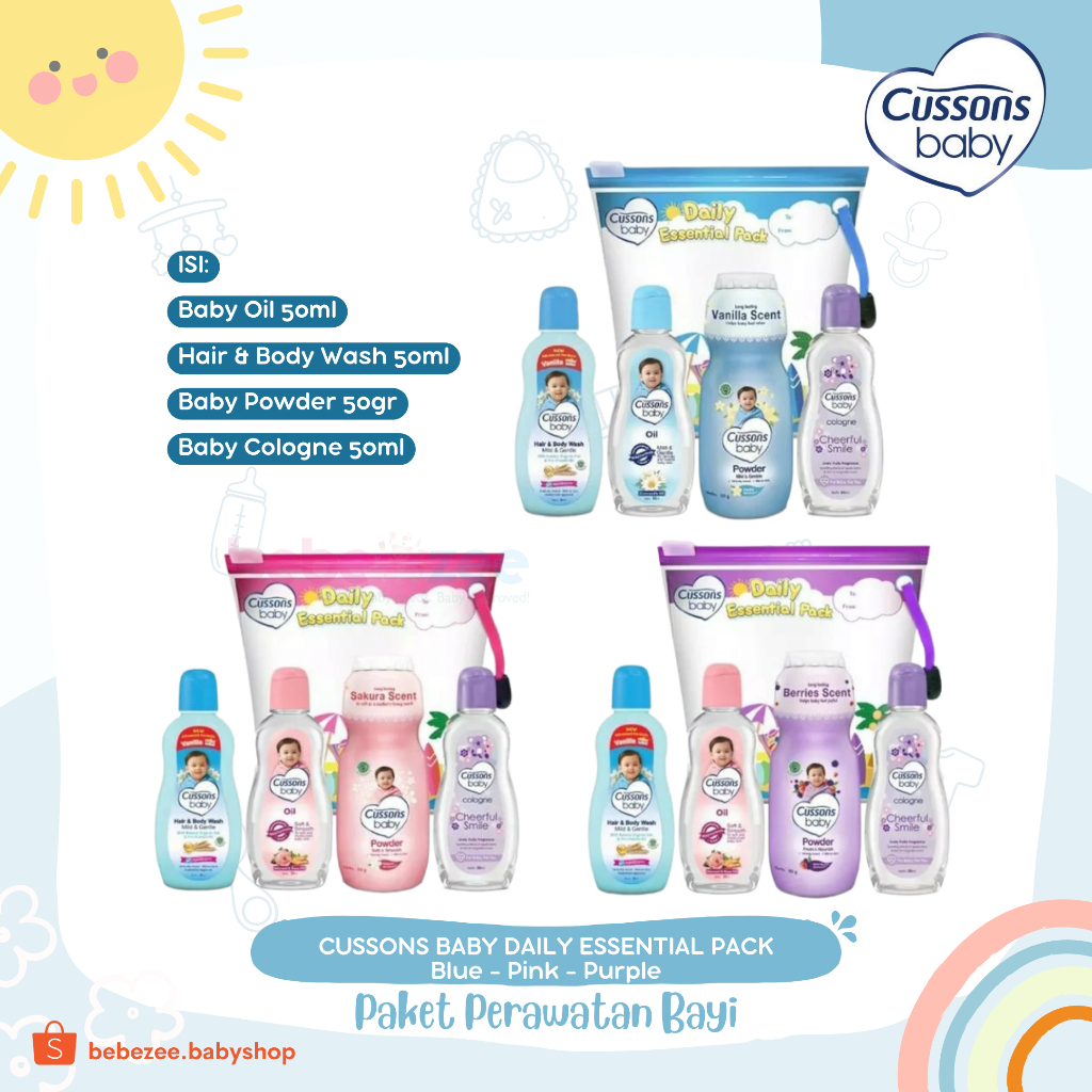 Jual Cussons Baby Daily Care Set (Dulu Mini Bag)/ Paket Sabun Sampo ...