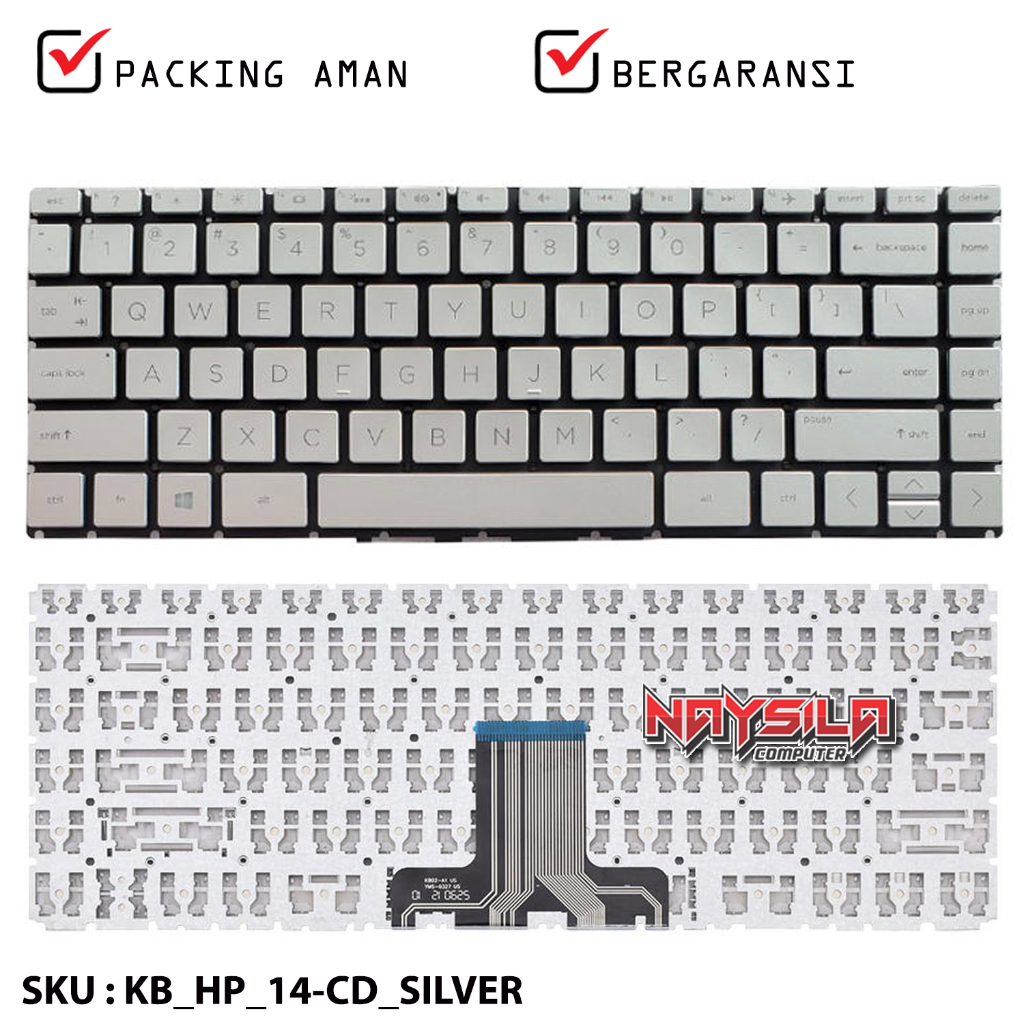 Jual Keyboard HP 14-CK 14-CE 14-CD 14-CM 14-DG 14-DQ 14s-DQ 14-DH 14M ...