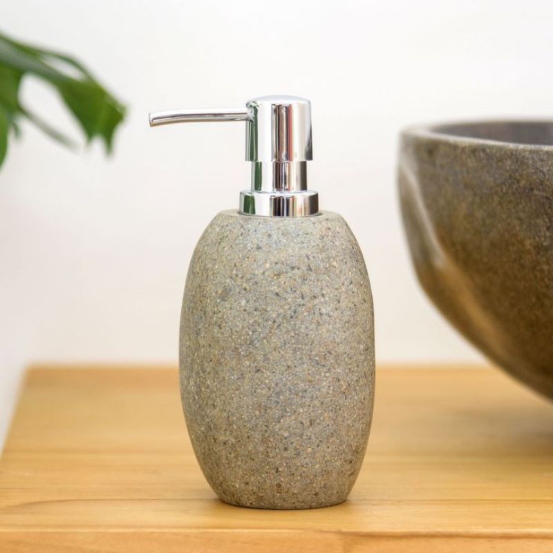 Jual Dispenser batu alam/tempat sabun batu alam | Shopee Indonesia