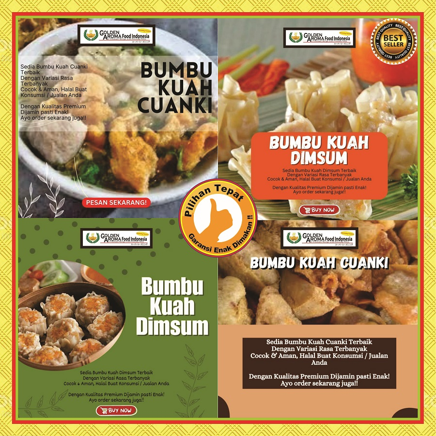 Jual BUMBU KUAH CUANKI & DIMSUM 1Kg Aneka Rasa Sop Kiloan 1 Kg Bakso ...