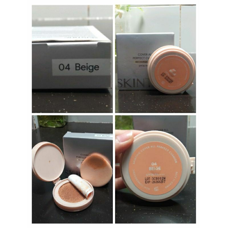 Jual PRELOVED REFILL CUSHION SKINTIFIC 04 ( Beige ) | Shopee Indonesia