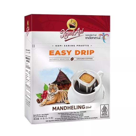 Jual Kapal Api Easy Drip Mandheling Blend Box | Shopee Indonesia