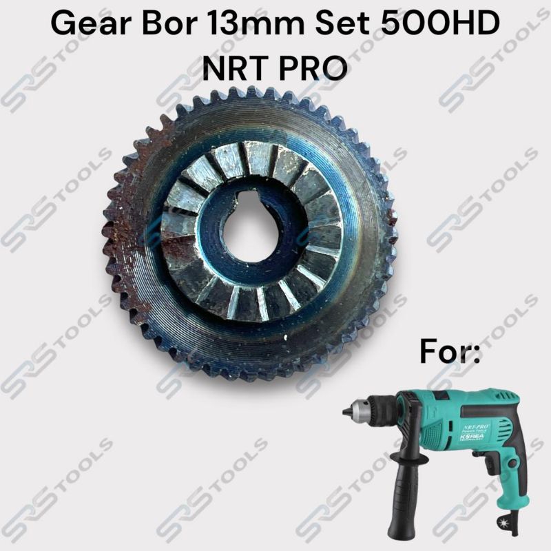 Jual NRT PRO Gear / Gigi Nanas Bor Listrik 13 mm Set Type 500 HD ...