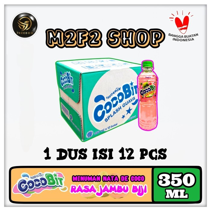 Jual Fruitamin Minuman Cocobit Splash Guava | Jambu - 350 ml (Kemasan ...