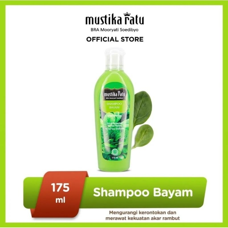 Jual MUSTIKA RATU Shampoo Bayam 175ml | Sampo Bayam | Mustika Ratu ...