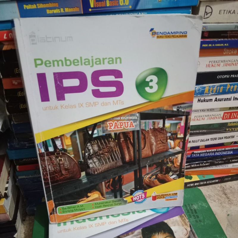 Jual buku pembelajaran IPS SMP kelas 3-9 penerbit platinum | Shopee ...