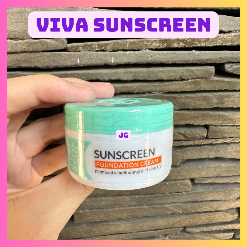 Jual viva sunscreen foundation cream 22gr | Shopee Indonesia