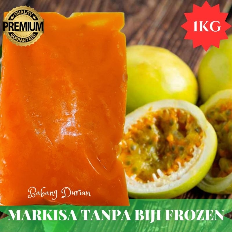 Jual MARKISA FROZEN 1KG GRADE A KUALITAS TERBAIK / MARKISA SIRUP FROZEN ...
