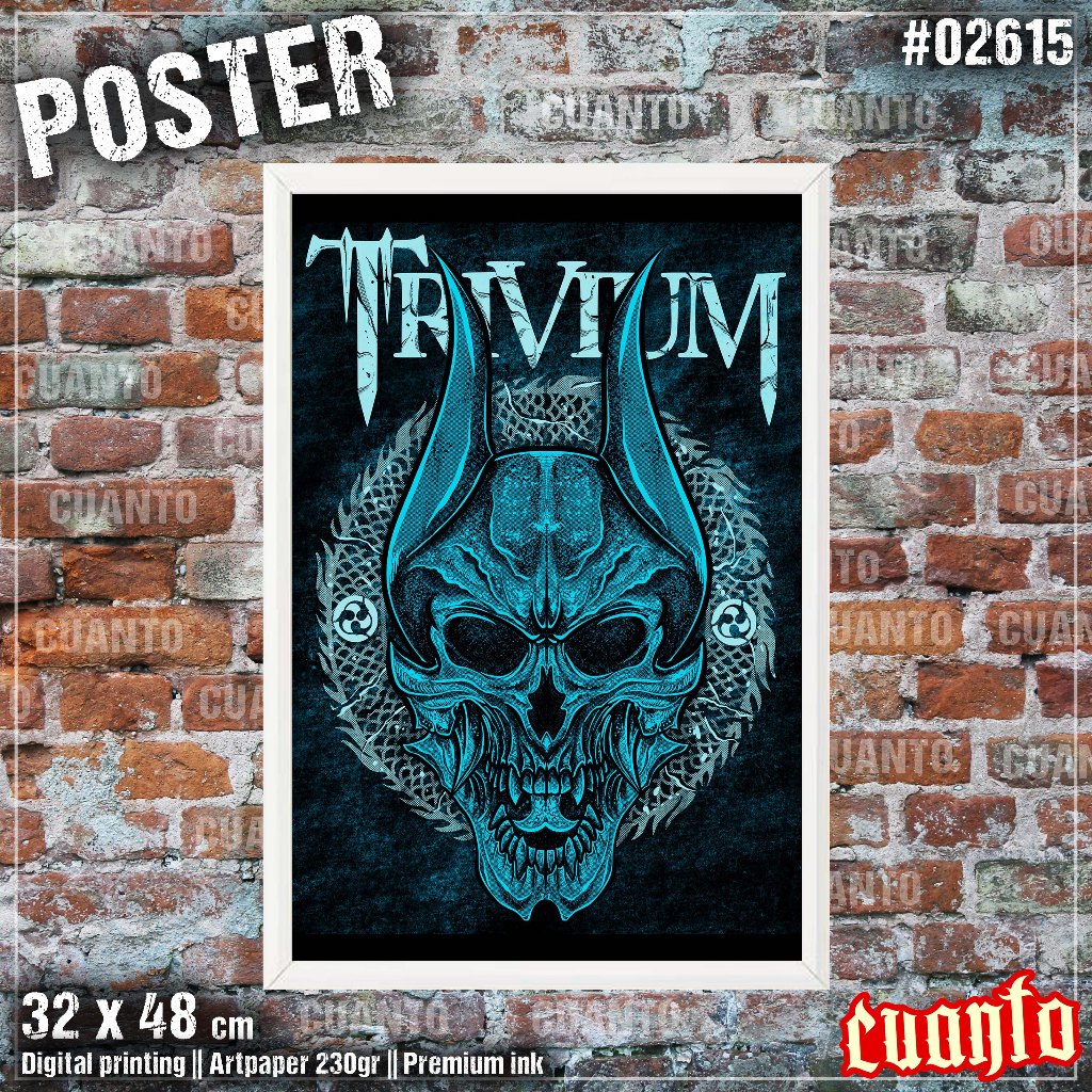 Jual Poster Band Metal Trivium | Shopee Indonesia
