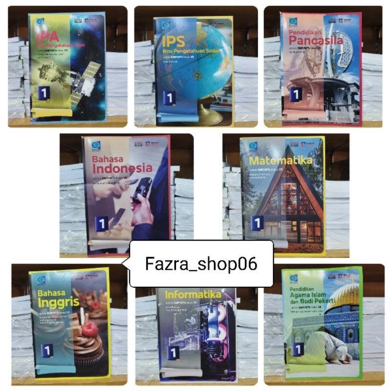 Jual NEW & ORI Buku Paket Pelajaran Kurikulum Merdeka smp mts kelas 1 7 VII Grafindo | Shopee ...