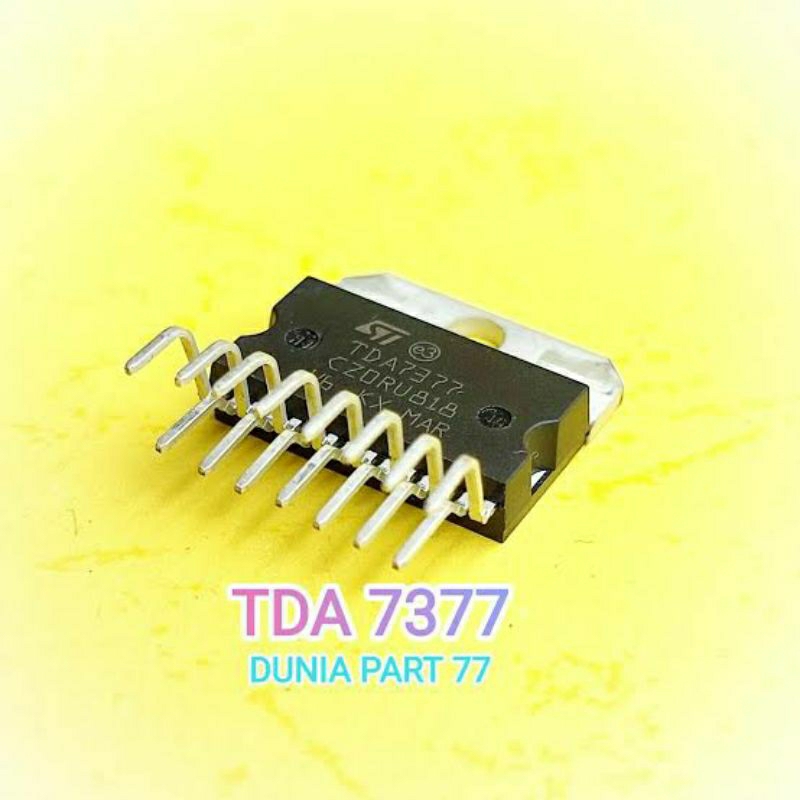 Jual TDA7377 ST ORIGINAL TDA 7377 IC ORI | Shopee Indonesia