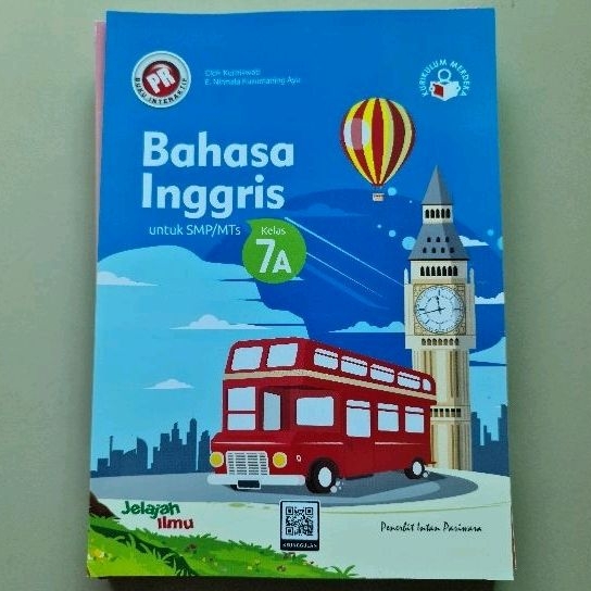 Jual Buku lks pr interaktif bahasa inggris kelas VII, 7 semester 1 tahun 2023 kurikulum merdeka ...